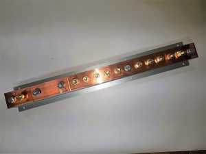 10 Way Earth Bar With Test Link, EBAR10-1 - DG Components Limited