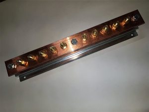 10 Way Earth Bar, EBAR10 - DG Components Limited
