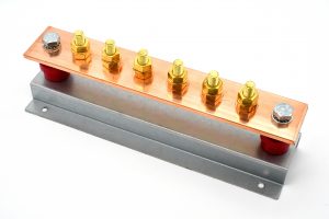 6 Way Earth Bar, EBAR6 - DG Components Limited